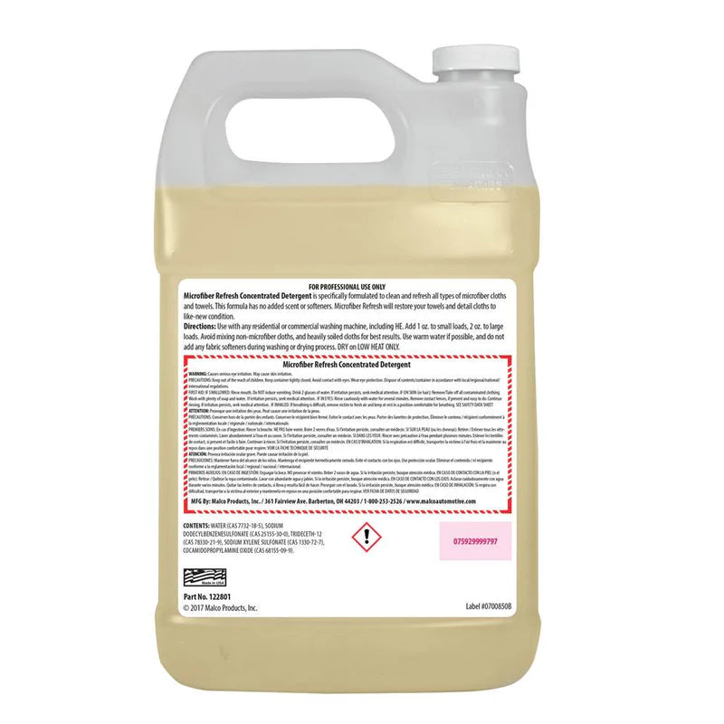 Malco Microfiber Refresh Detergent Concentrate – AutoBrite Company